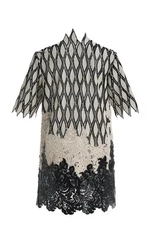 Simkhai Mackinley Crewneck Mini Dress