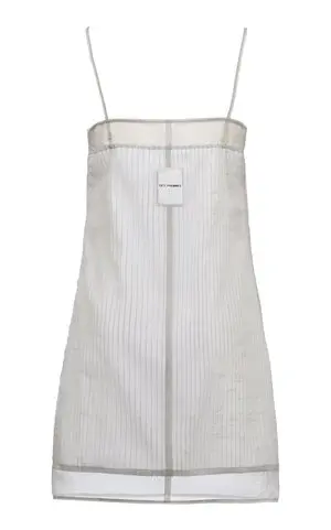 DES_PHEMMES Layered Chiffon Mini Dress