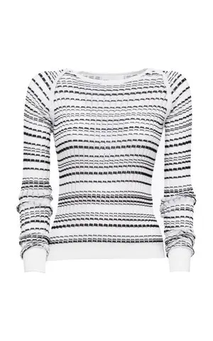 DES_PHEMMES Ribbed Knit Shirt - Multi