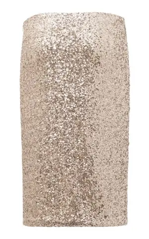 DES_PHEMMES Classic Embellished Midi Skirt - Multi