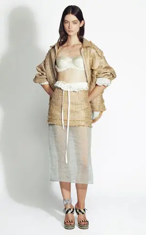 DES_PHEMMES Workwear Tweed Jacket