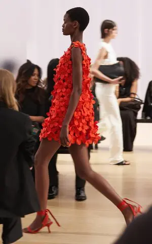 Simkhai Clementa Mini Dress - Orange