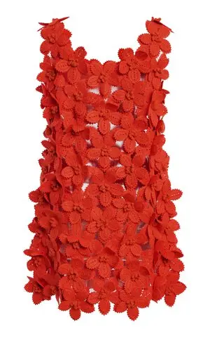 Simkhai Clementa Mini Dress - Orange
