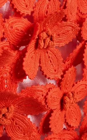 Simkhai Clementa Mini Dress - Orange