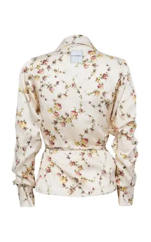 DES_PHEMMES Wrap Twill Top