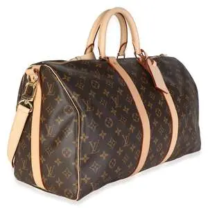 LOUIS VUITTON Monogram Canvas Keepall Bandouliere 45