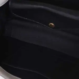 Saint Laurent Crema Chevron Lambskin Monogram Loulou Bag