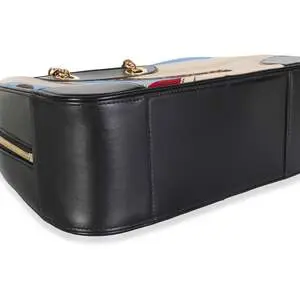 LOUIS VUITTON Black Tuffetage Vanity Bowling Bag - Multicolor