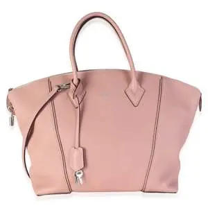 LOUIS VUITTON Magnolia Pink Soft Taurillon Lockit MM