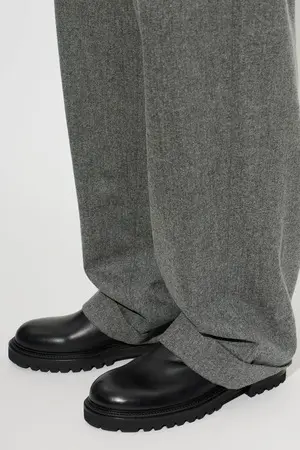 Giorgio Armani Leather Chelsea Boots