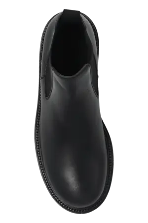 Giorgio Armani Leather Chelsea Boots