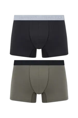 Hanro Cotton Essentials Boxer Briefs Two-pack By - Multicolour