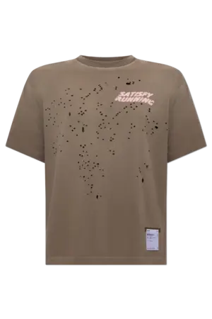 Satisfy Mothtech™ Oversize T-shirt By - Brown