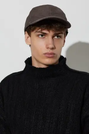Rick Owens Gray Baseball Cap