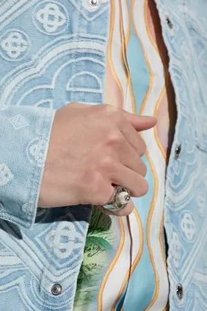 Casablanca Logo Ring