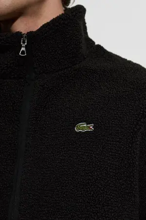 Lacoste Teddy Fleece With Stand-up Collar