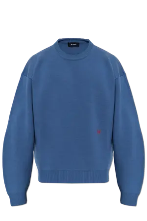 WILLY CHAVARRIA Wool Sweater ‘chavarria’ By - Blue