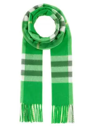 Burberry Embroidered Cashmere Scarf - Multicolor