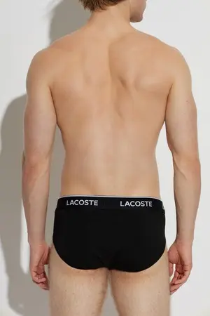 Lacoste Set Of Five Cotton Briefs By
