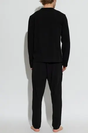 Lacoste Two-piece Logo Pajama Set