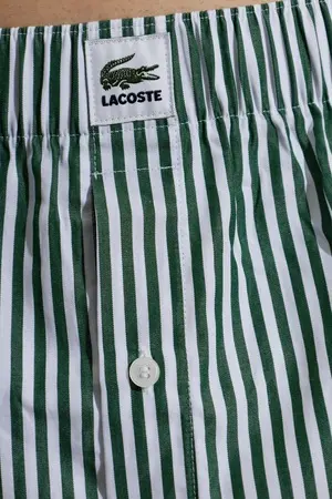 Lacoste Three-pack Of Cotton Boxer Briefs