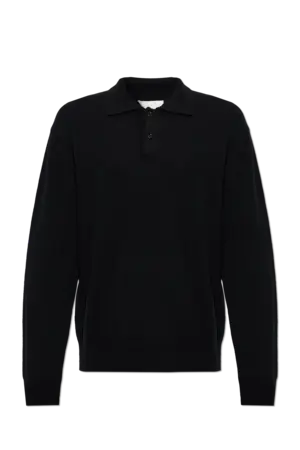 LISA YANG Cashmere Polo ‘rufus - Black