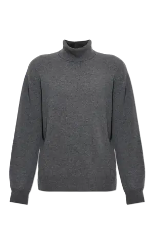 LISA YANG Faron Cashmere Turtleneck Sweater - Grey