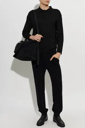 LISA YANG Cashmere Polo ‘liam - Black