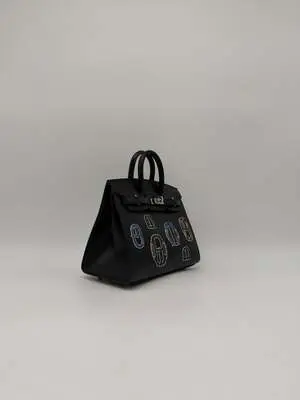 Hermès Birkin Bouclerie Moderne Chevre Palladium Hardware