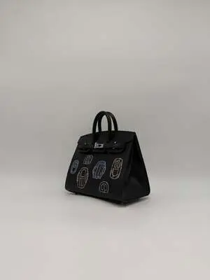 Hermès Birkin Bouclerie Moderne Chevre Palladium Hardware