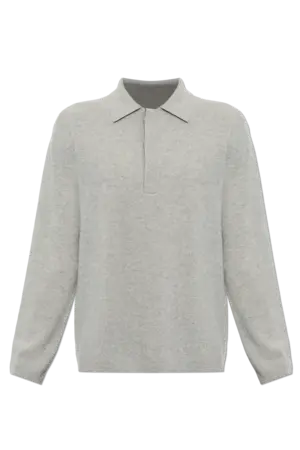 LISA YANG Cashmere Polo ‘emil - Grey