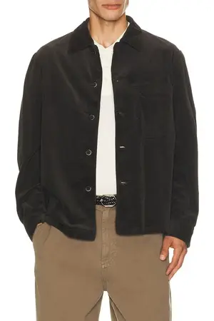 Barena Venezia Overshirt Cedrone Cortivo In Grey - Moro