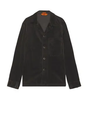 Barena Venezia Overshirt Cedrone Cortivo In Grey - Moro