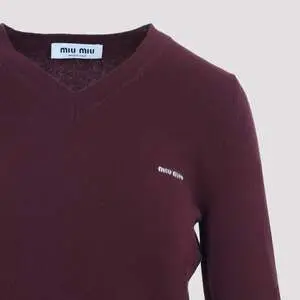 Miu Miu V Neck Sweater