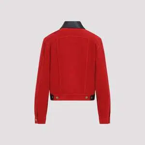 Versace Denim Garment-dyed Jacket