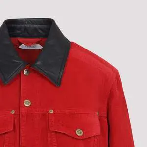 Versace Denim Garment-dyed Jacket