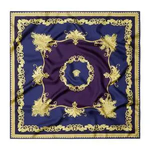 Versace Foulard 90x90 - Blue