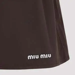 Miu Miu Cotton Skirt