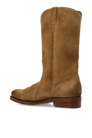 JIL SANDER Suede Cowboy Boots ‘bruce