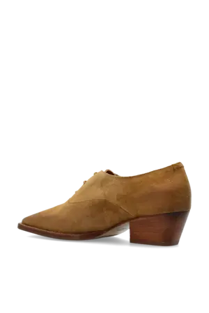 JIL SANDER Suede Heeled Shoes ‘becky