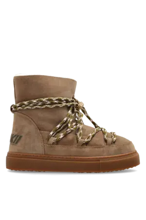 Inuikii Suede Double Tie’ Snow Boots - Brown