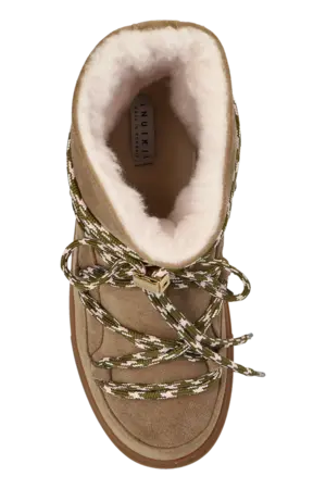 Inuikii Suede Double Tie’ Snow Boots