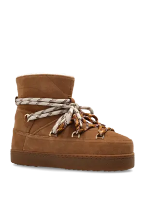 Inuikii Platform Snow Boots ‘quilted Suede