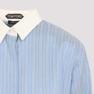 TOM FORD Striped Silk Shirt