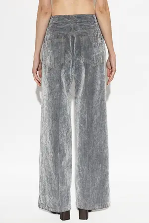FORTE_FORTE Velvet-finish Jeans