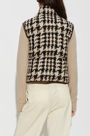 Moncler Down Vest ‘emotionnalite’ By - Brown