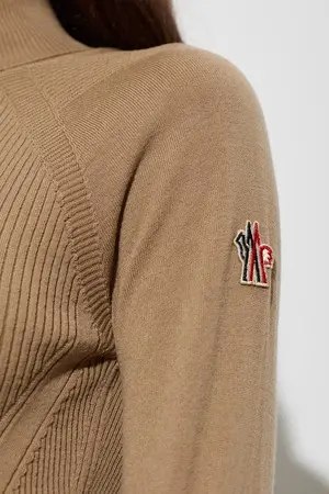 Moncler Apres-ski Turtleneck Sweater - Beige