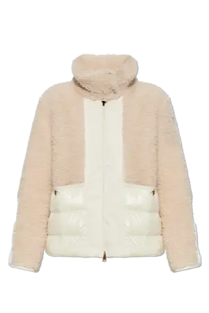 Moncler Moncler Cream Glorieux Down Jacket Cream
