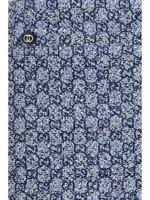 Gucci Gg Tweed Skirt