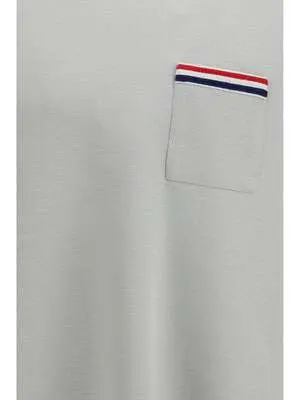 Thom Browne Short-sleeve Cotton-linen T-shirt